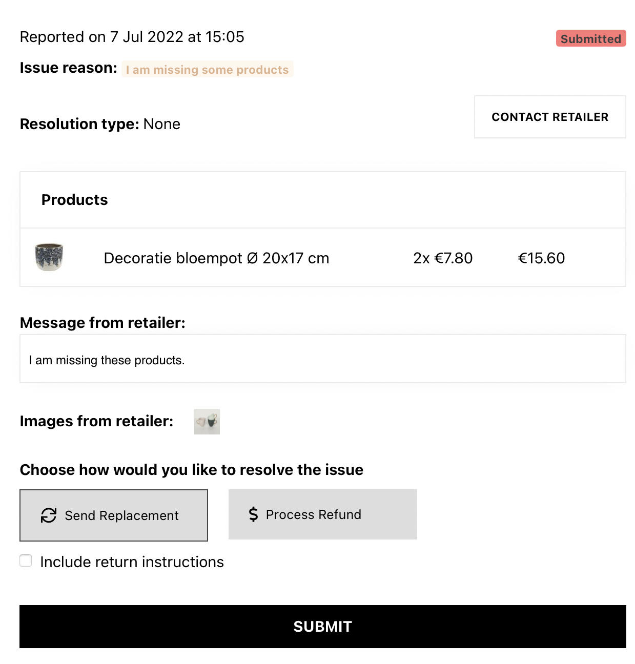 How to manage order issues reported by retailers? – Help Center