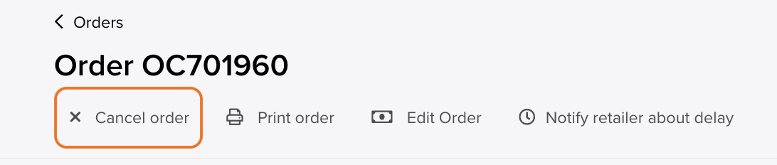 How to cancel an order? – Help Center