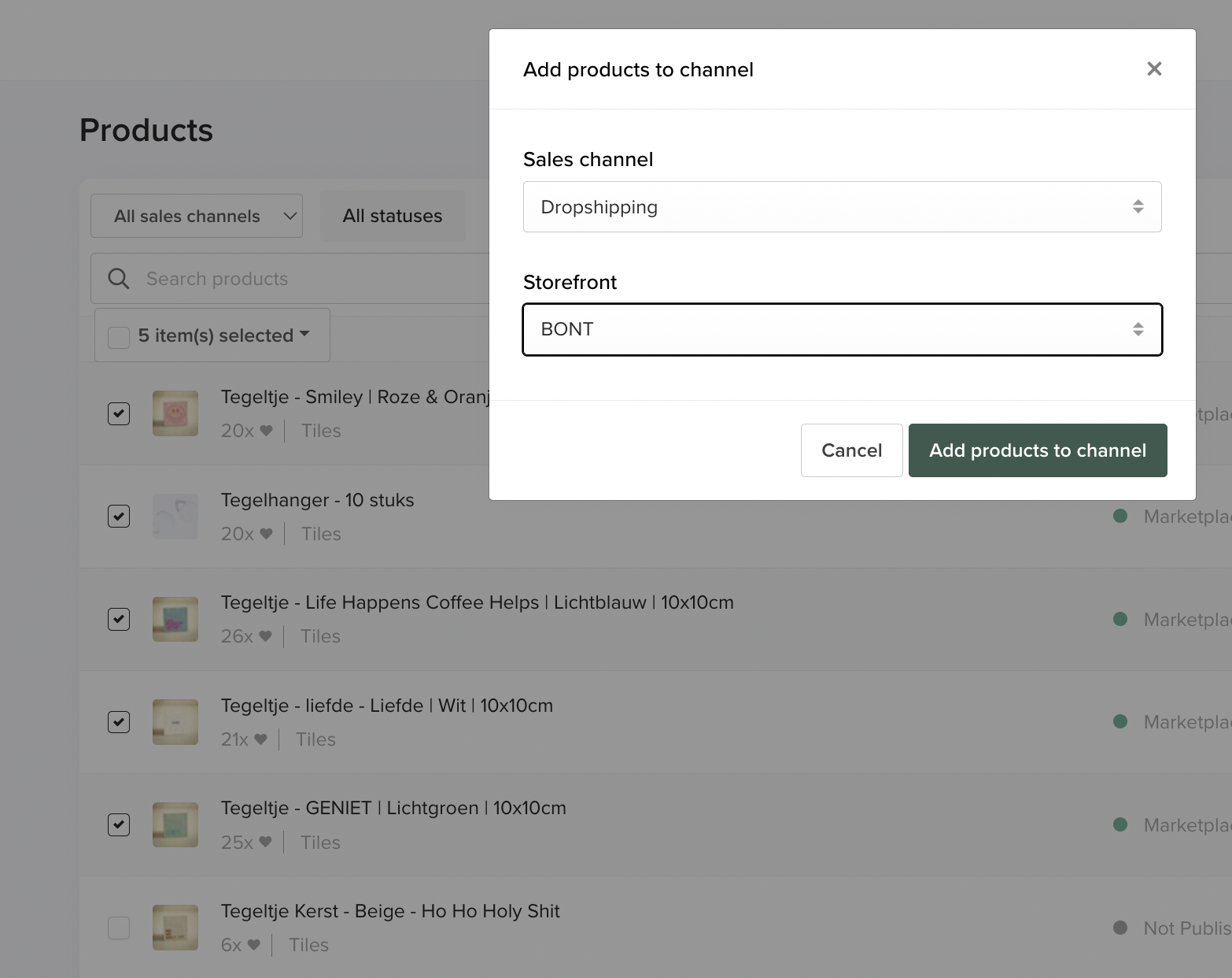 Hoe selecteer ik mijn producten voor dropshipping? – Help Center